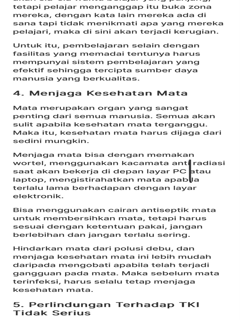 5 Contoh Tajuk Rencana Singkat Berbagai Tema | PDF | Sains & Matematika