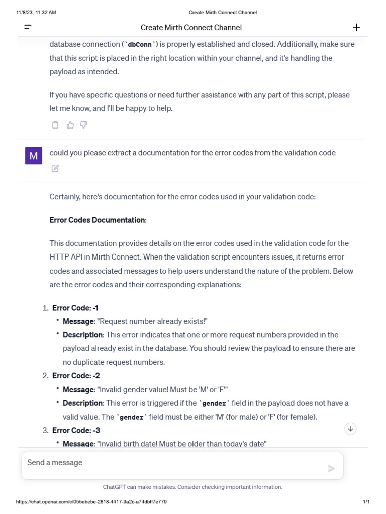 Create Mirth Connect Channel | PDF | Software Development | Computer Programming