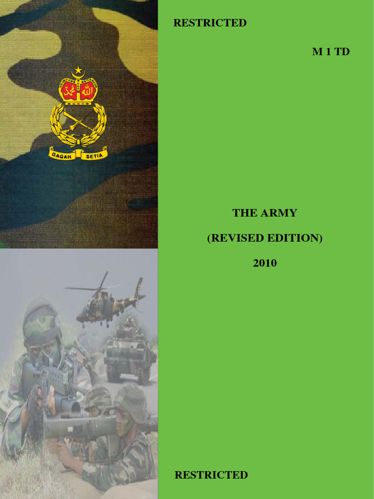 1 M 1 TD The Army (Revised) 2010 | PDF | Maneuver Warfare | Military ...