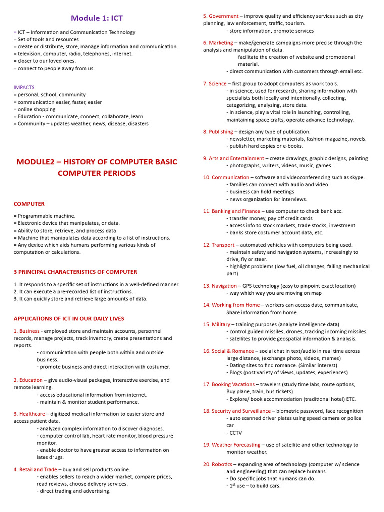 IT Reviewer | PDF | World Wide Web | Internet & Web