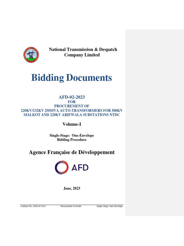 Afd 02 | PDF | Guarantee | Procurement