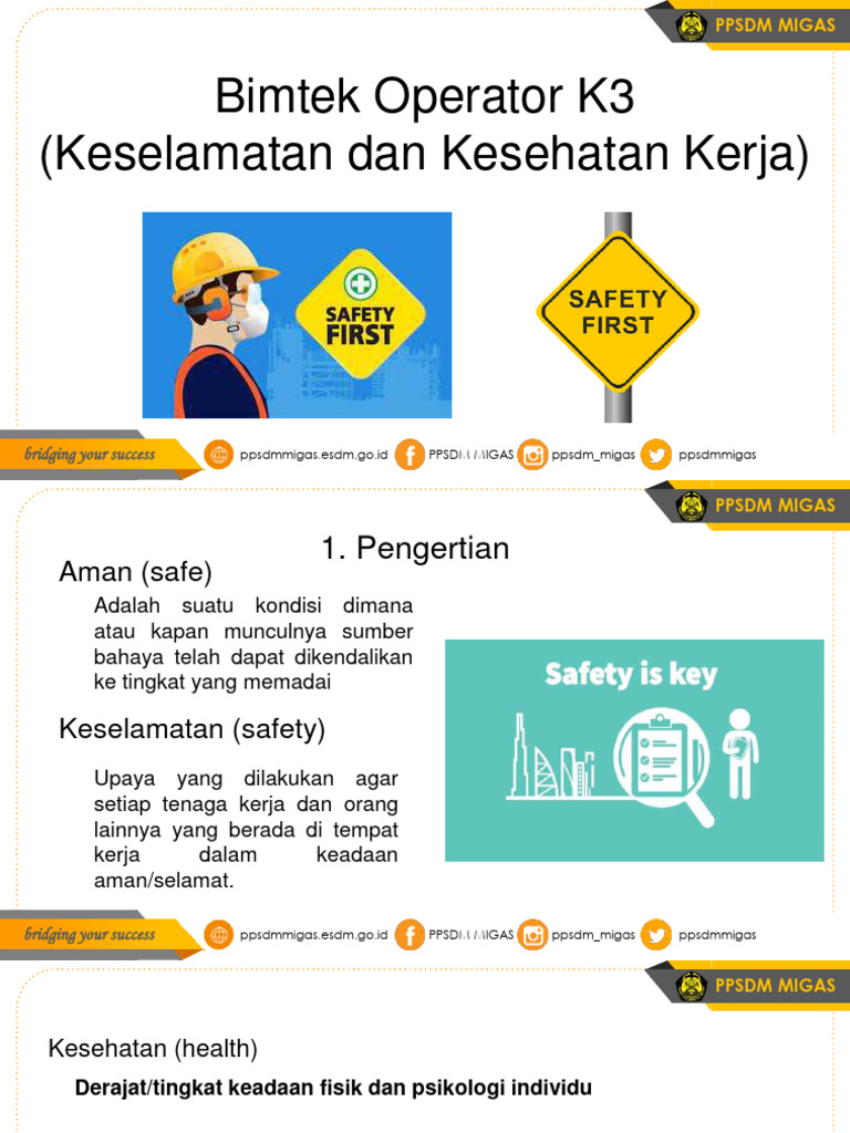 Materi Bimtek-Operator K3 | PDF | Komputer | Teknologi & Rekayasa