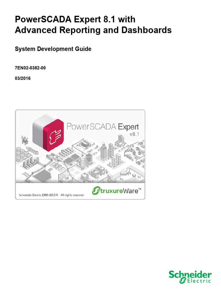 PowerSCADA Expert 8.1 System Development Guide | PDF | Server (Computing) | Installation ...