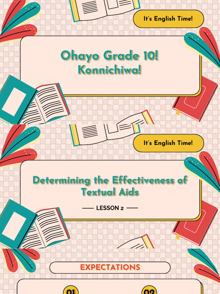 Understanding Textual Aids in English | PDF