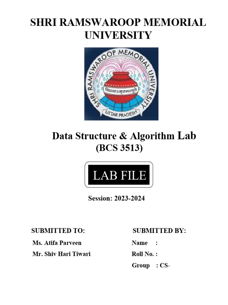 DSA Lab File | PDF | Queue (Abstract Data Type) | Applied Mathematics
