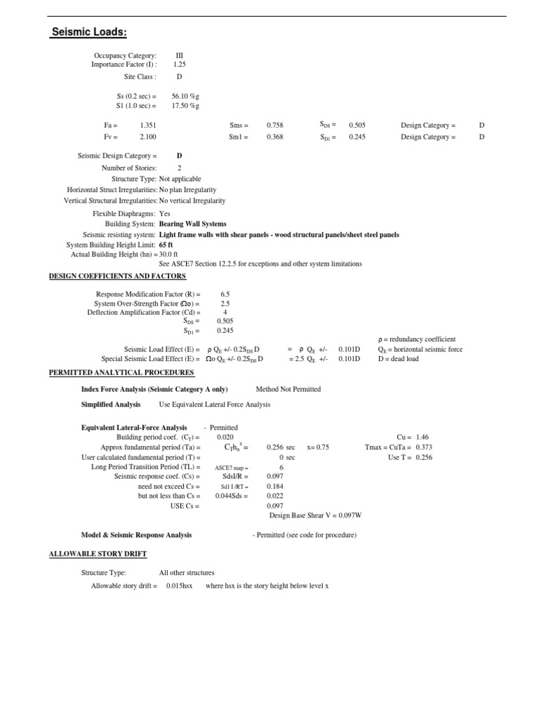 Seismic Analysis | Download Free PDF | Physical Sciences | Civil Engineering