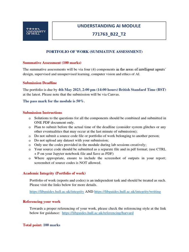 Summative Assessment | PDF | Optical Character Recognition | Artificial Intelligence