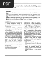Double-Contrast Upper GI Exam Techniques | PDF | Esophagus | Stomach