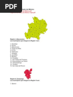 Regiones Economicas de Chiapas | PDF | Chiapas | Mesoamérica