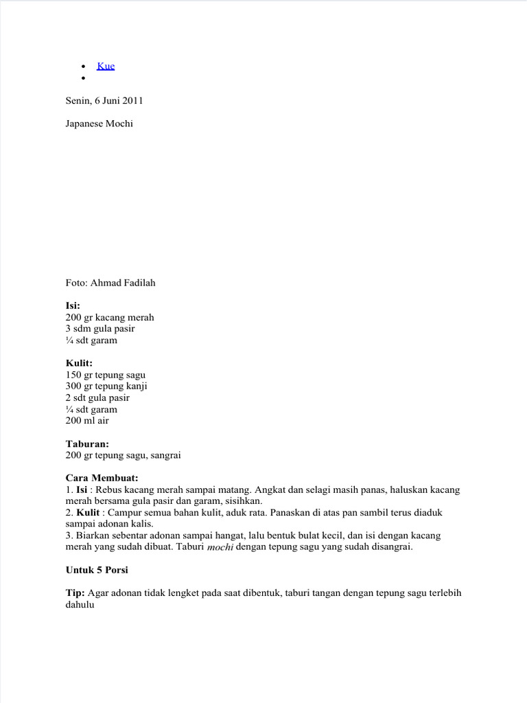 Resep Kue Tabloid Nova | PDF Resep Kue Tabloid Nova | PDF