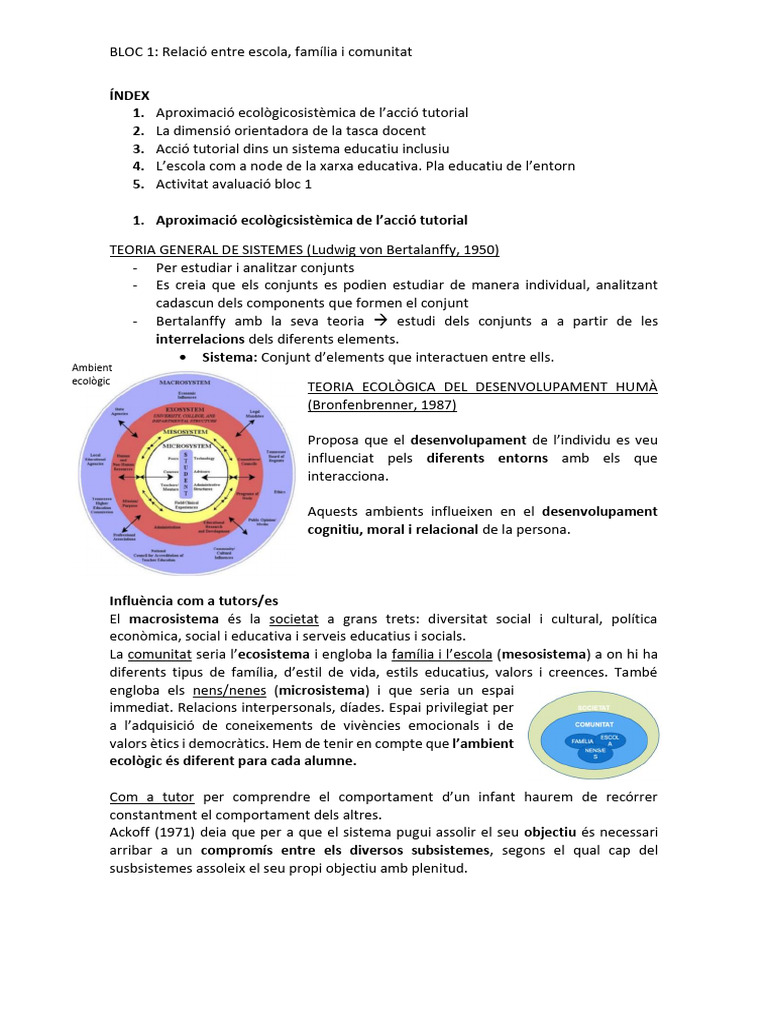 Bloc 1 - Acció - Tutorial | PDF