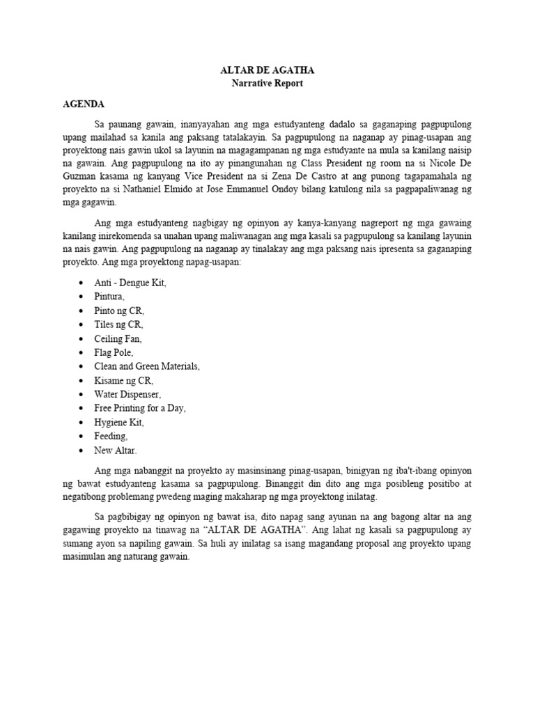 Peta Fil Agenda | PDF