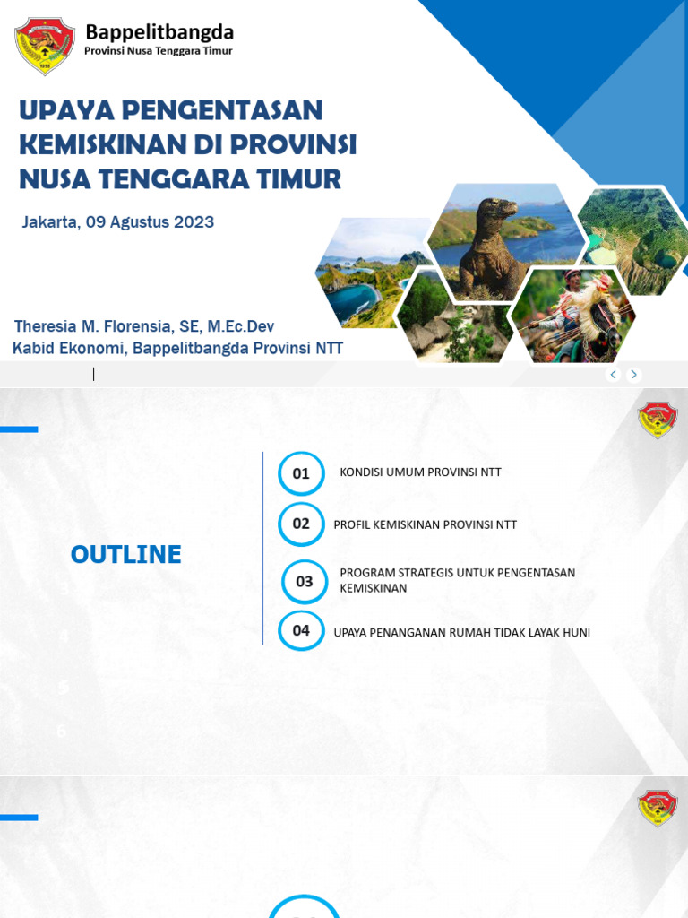 Materi Bappelitbangda Prov. NTT | PDF