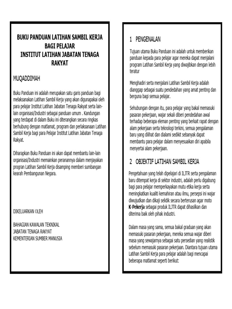 Buku Panduan OJT | PDF