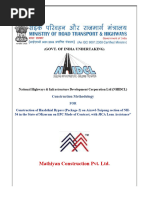 Construction Methodology For Stone Pitching & Boulder Apron | PDF ...