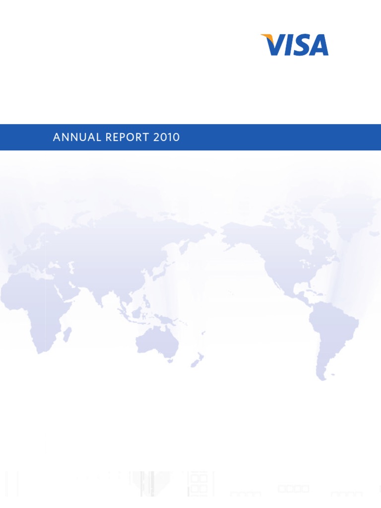 Visa Annual Report | PDF | Debit Card | Visa Inc.