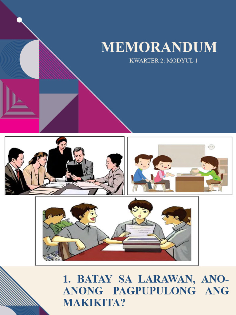 MEMORANDUM | PDF