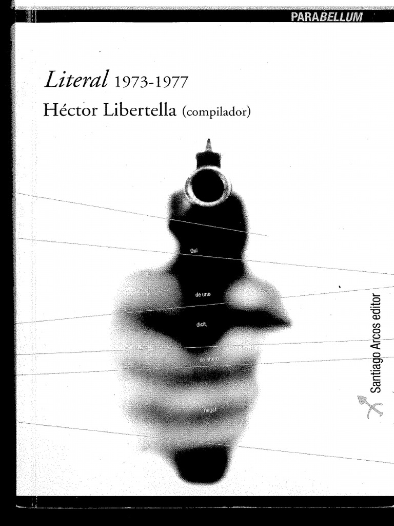 Libertella, Héctor (Comp.) - Literal 1973-1977 | PDF | Clásicos