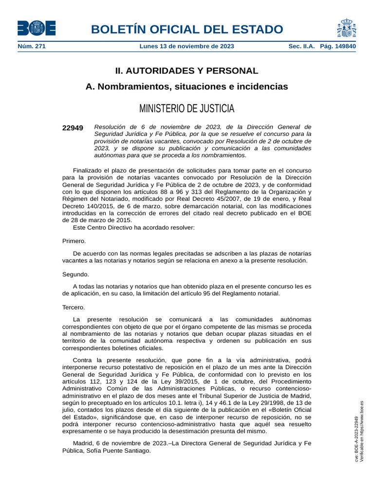 Actividad Boe 3 | PDF | Ciencias Políticas | Gobierno de españa