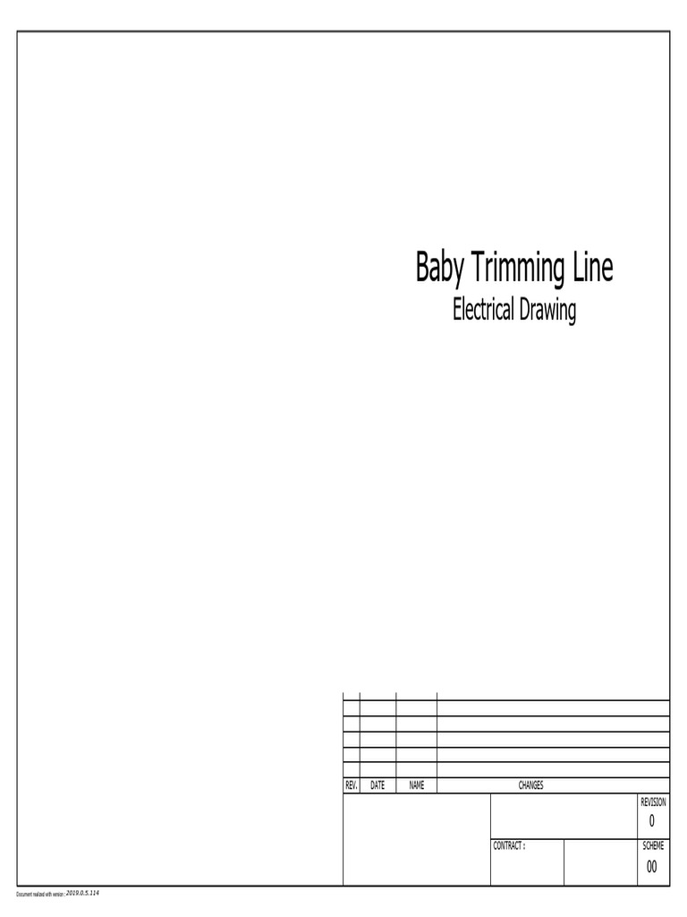 1-IEC - Baby - Trimming Line - Schematic | PDF | Motor Vehicle | Hatchbacks