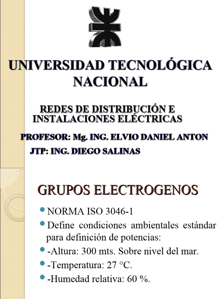 Grupos Electrogenos | PDF | Generador eléctrico | Naturaleza