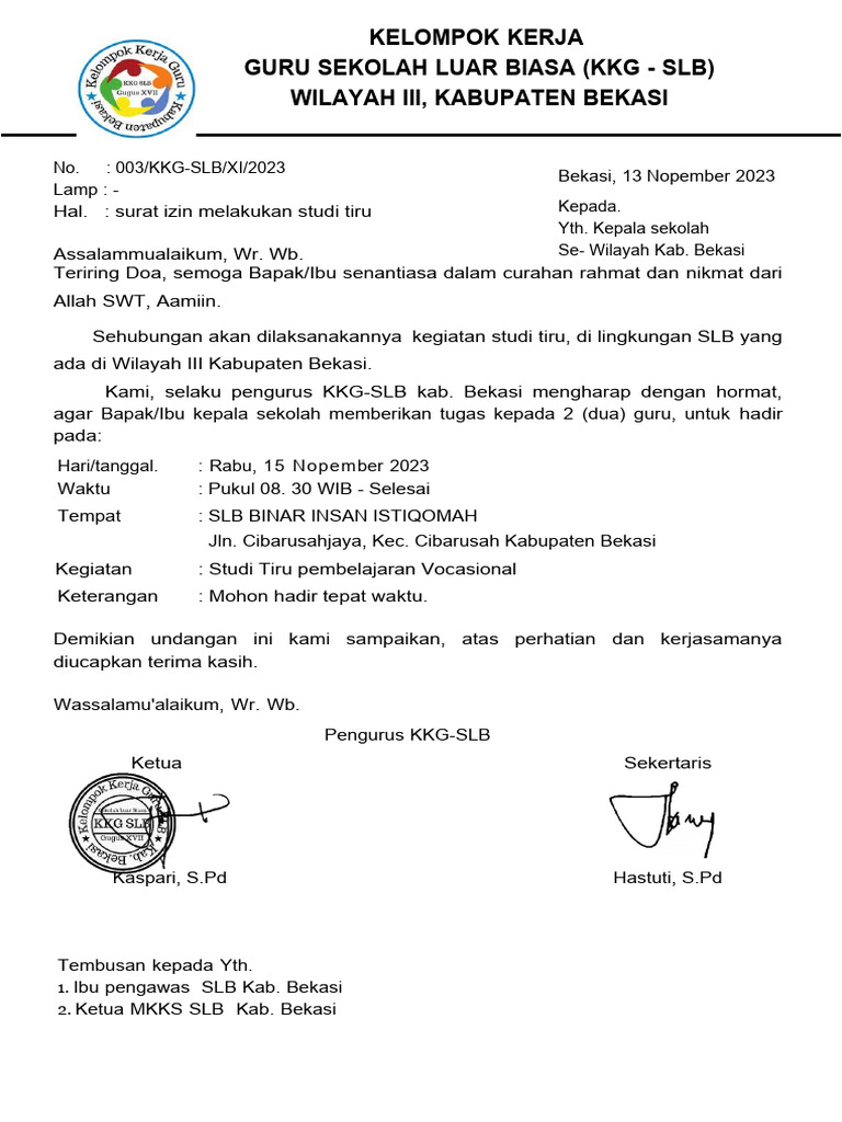 Studi Tiru 2023 | PDF