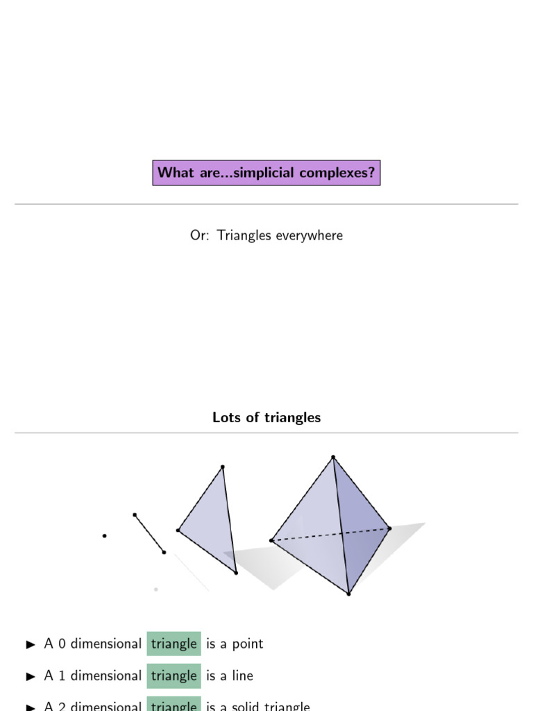 11 Simplicial Complex | PDF