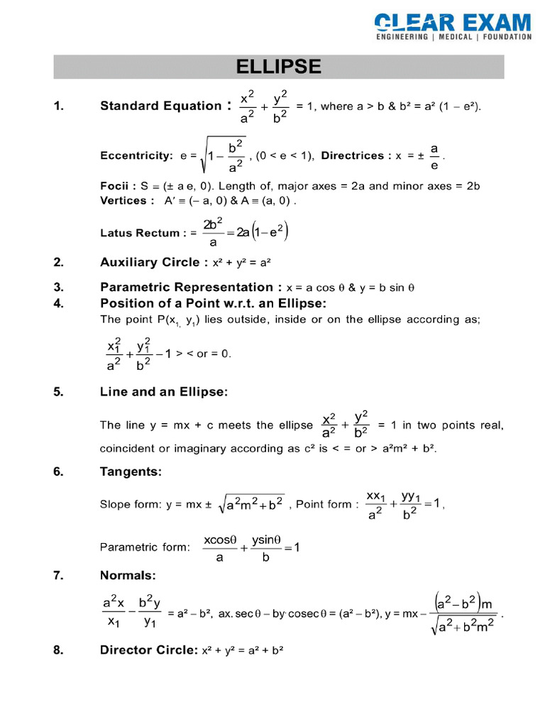 Ellipse PDF