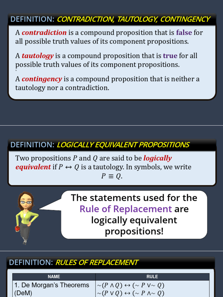 Unit I Propositions PART 2 | PDF | Argument | Logical Truth