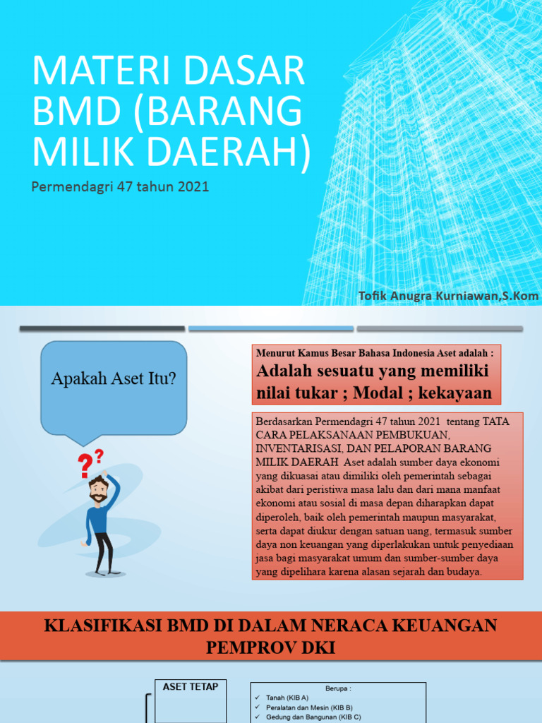 MATERI BMD (Barang Milik Daerah) | PDF