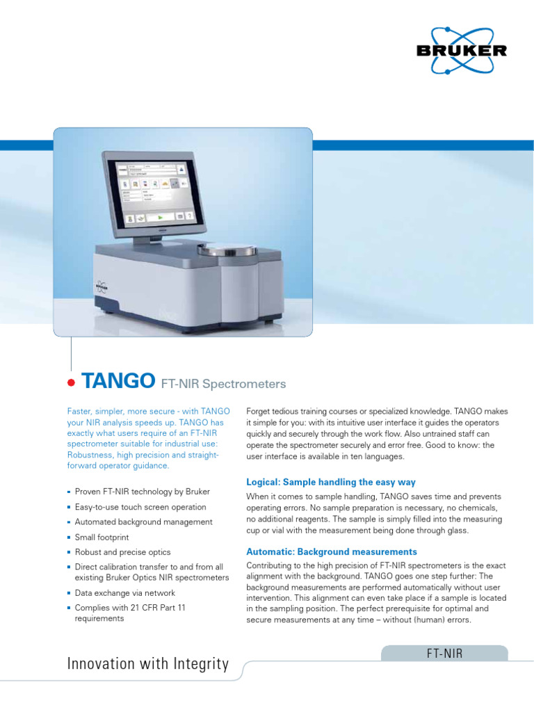 TANGO Flyer EN | PDF | Applied And Interdisciplinary Physics | Physical ...