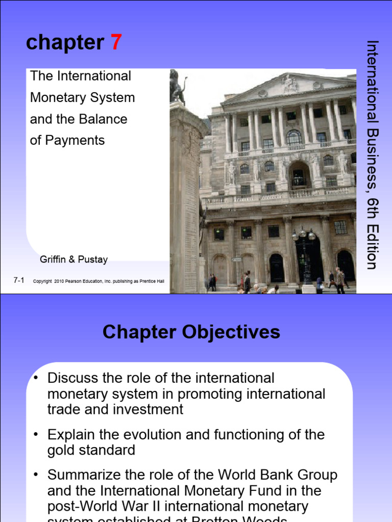 Griffin IB6e PPT 07 | PDF | Balance Of Payments | Monetary Policy