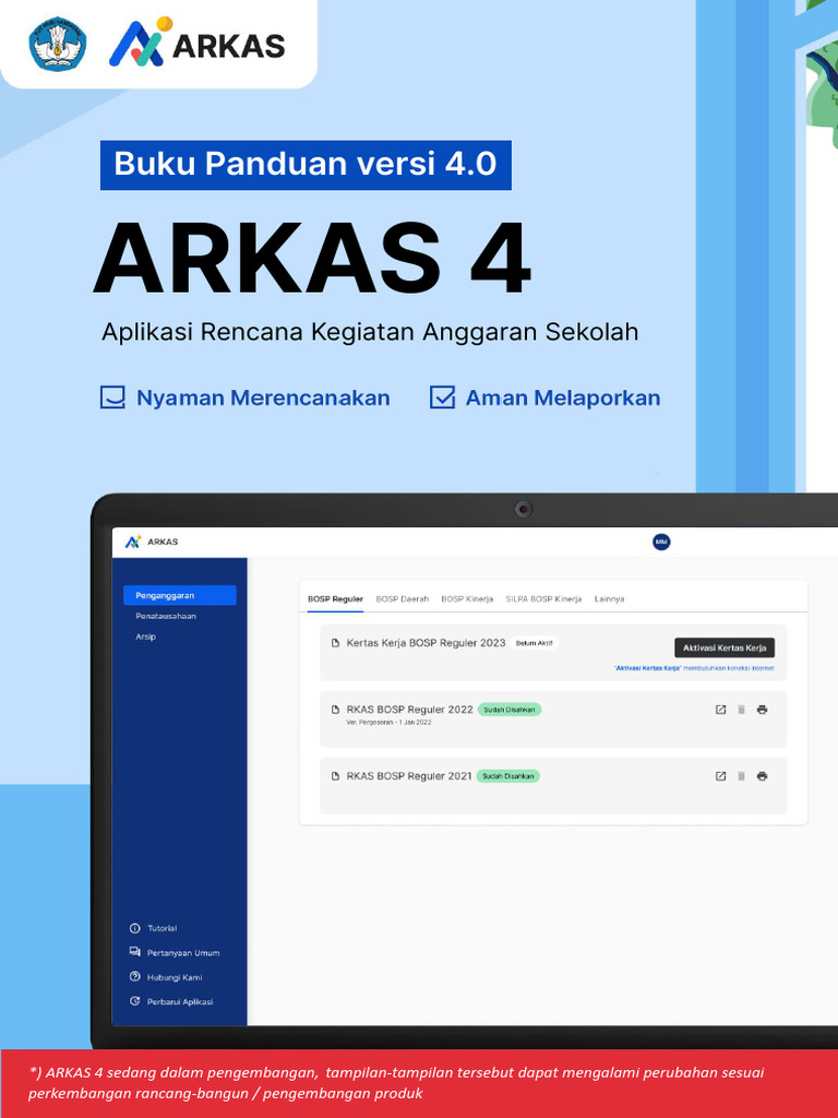 Panduan Penggunaan ARKAS 4.0 | PDF