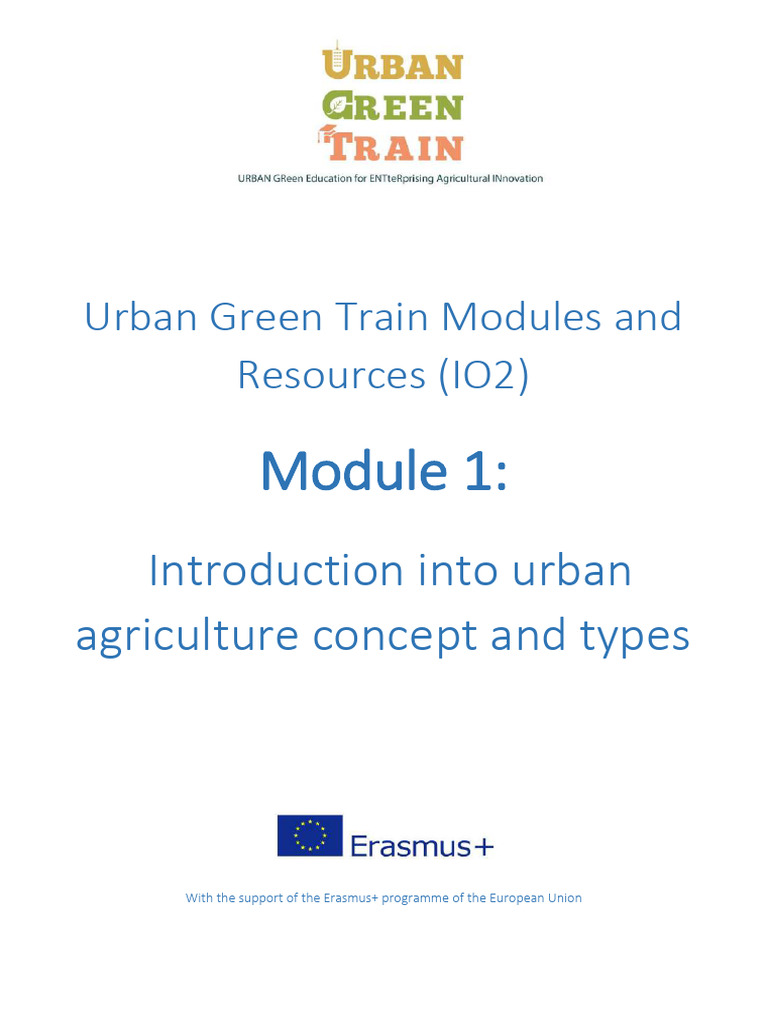 Module-1-Introduction-into-urban-agriculture-concept-and-types | PDF ...