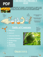 Core Practical 2 - Investigating The Vitamin C Content of Food and Drink | PDF