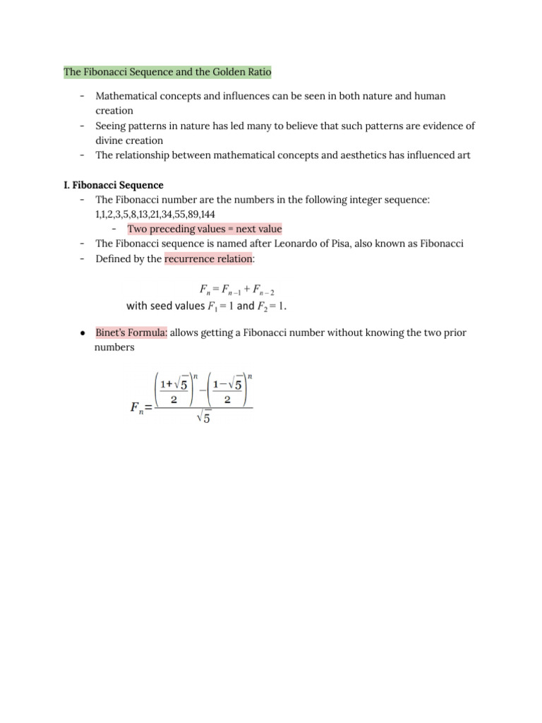 Fibonacci Sequence | PDF