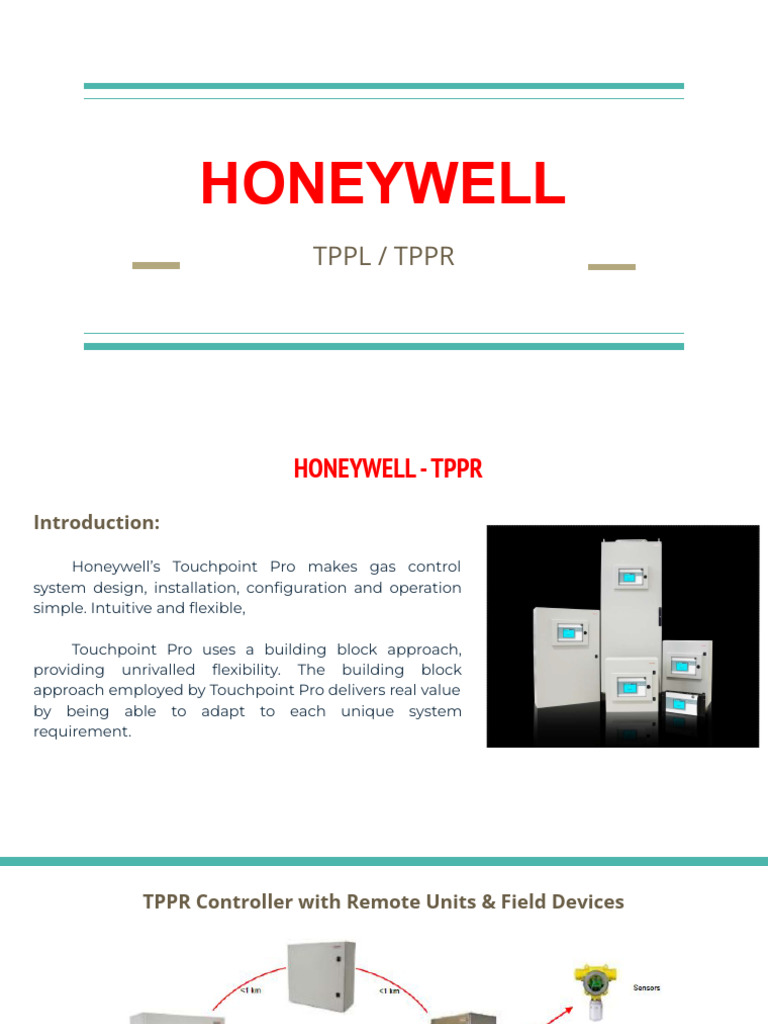 Honeywell - Comparison-TPPL - TPPR | PDF | Touchscreen | Alternating ...