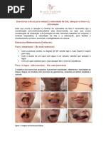 Apostila de Exercícios Miofuncionais | PDF | Músculo | Anatomia