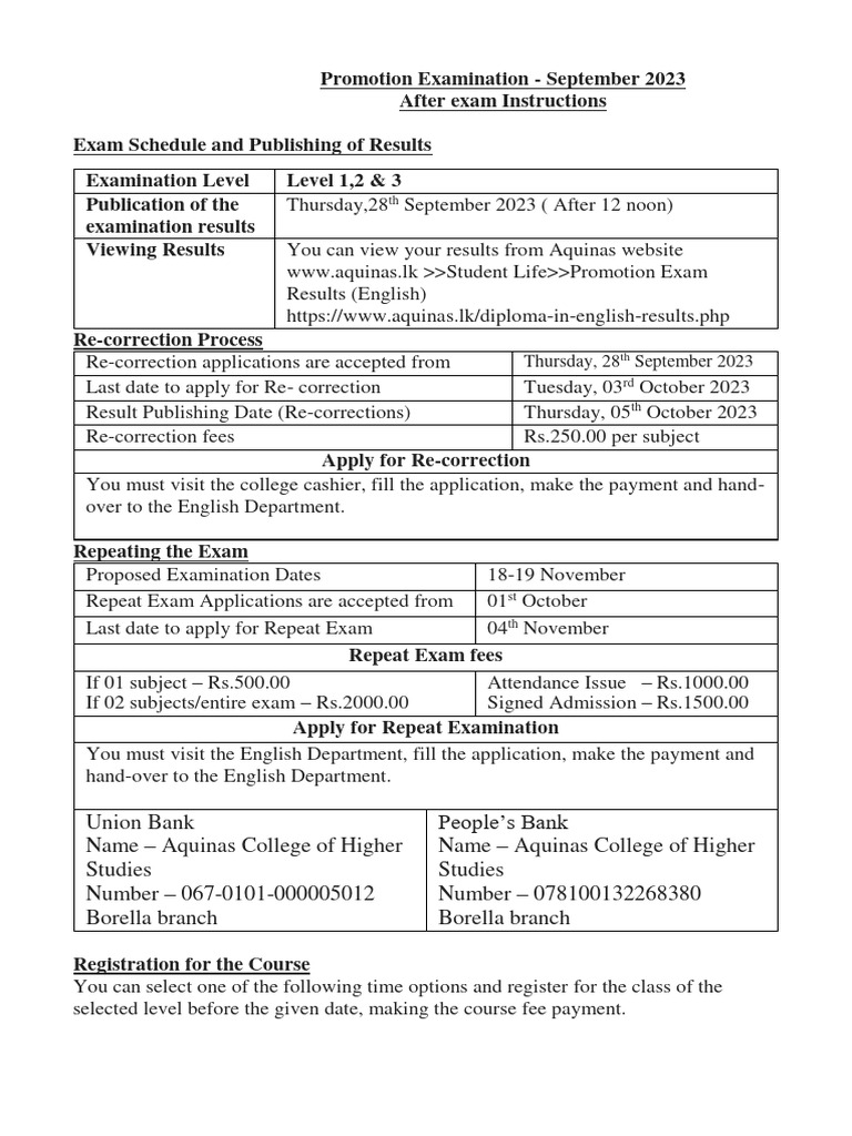 Promotion Examination 2023 June AE (00000002) | PDF