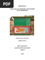 Proposal Pengajuan Umkm | PDF