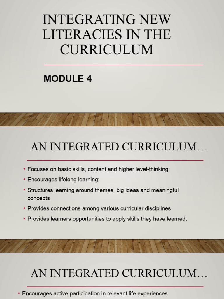 Benlac Module 4 | PDF | Project Based Learning | Curriculum