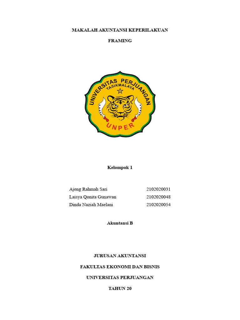 Contoh Framing dalam Kehidupan Sehari-hari | PDF | Sains & Matematika
