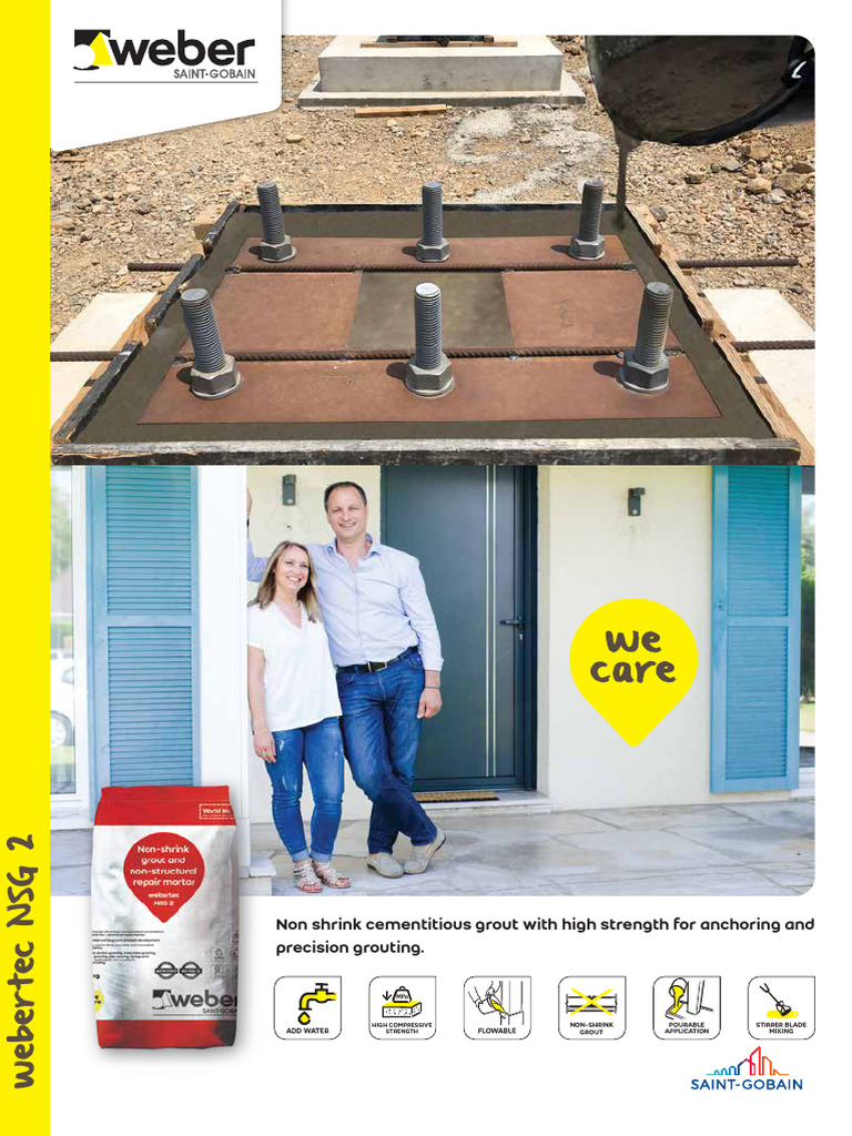 PDS - Webertec NSG 2 | Download Free PDF | Concrete | Pascal (Unit)