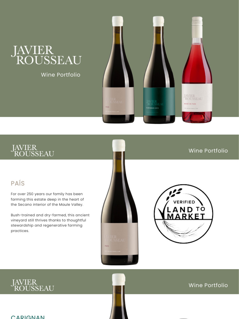 JR Wine Portfolio | PDF
