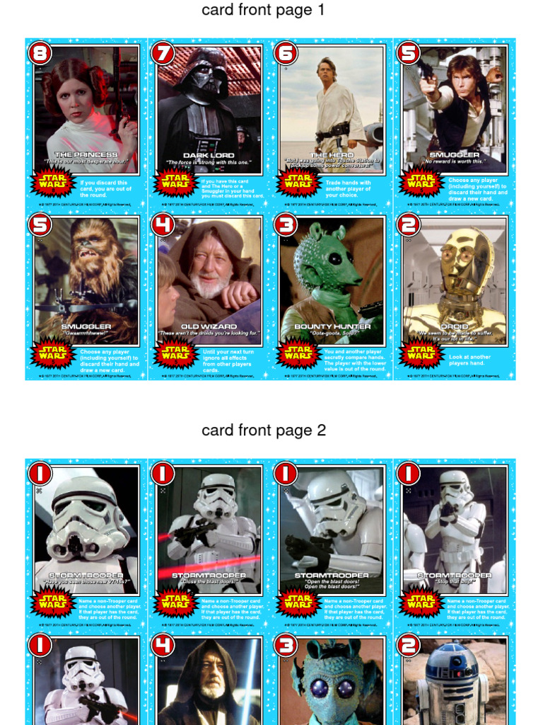 Star Wars Love Letter For BGG2 | PDF