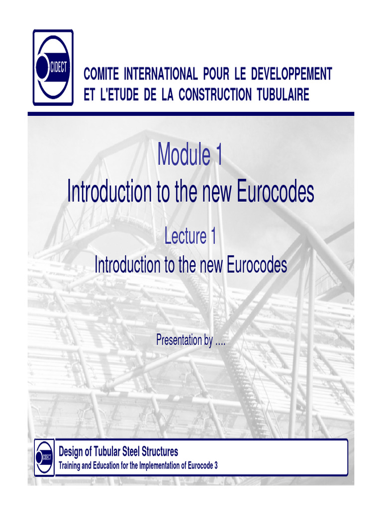 Introduction to the new Eurocodes | PDF | Civil Engineering | Building Engineering