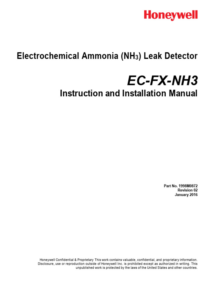 Manual Detector Honeywell | PDF