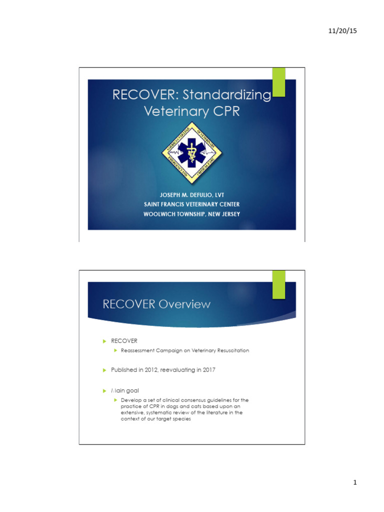 RECOVER Guidelines Compressed | PDF | Cardiopulmonary Resuscitation ...