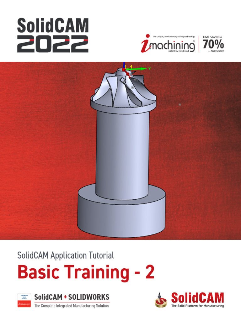 SolidCAM 2022 5-Axis Basic Training Vol-2 | PDF | Curve | Machining