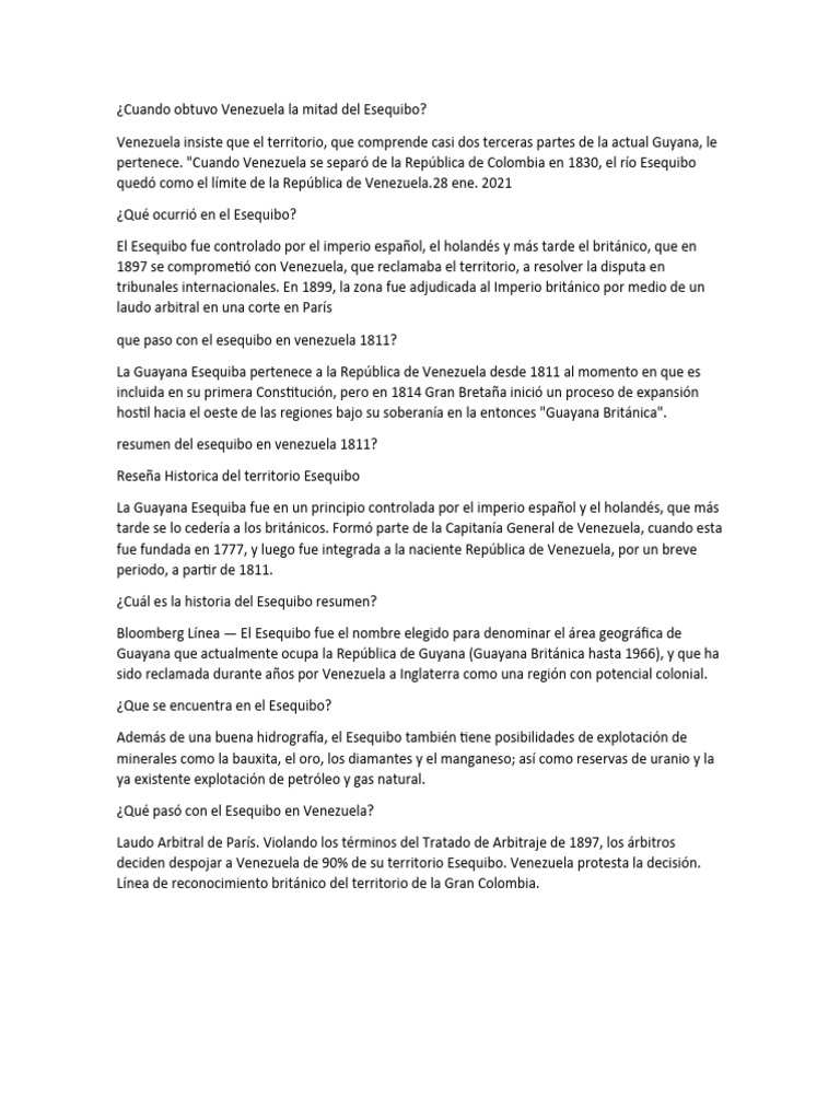 Acti 2 GHC | PDF | Venezuela | Guayana